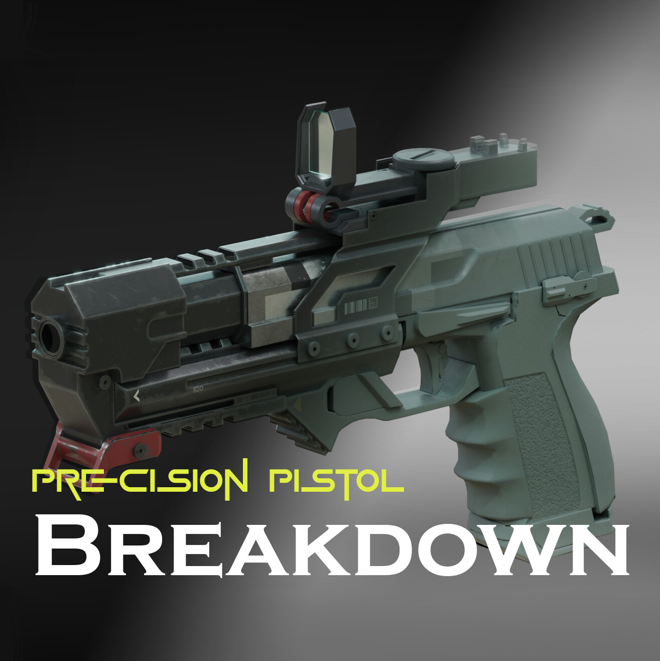 ArtStation - gun breakdown