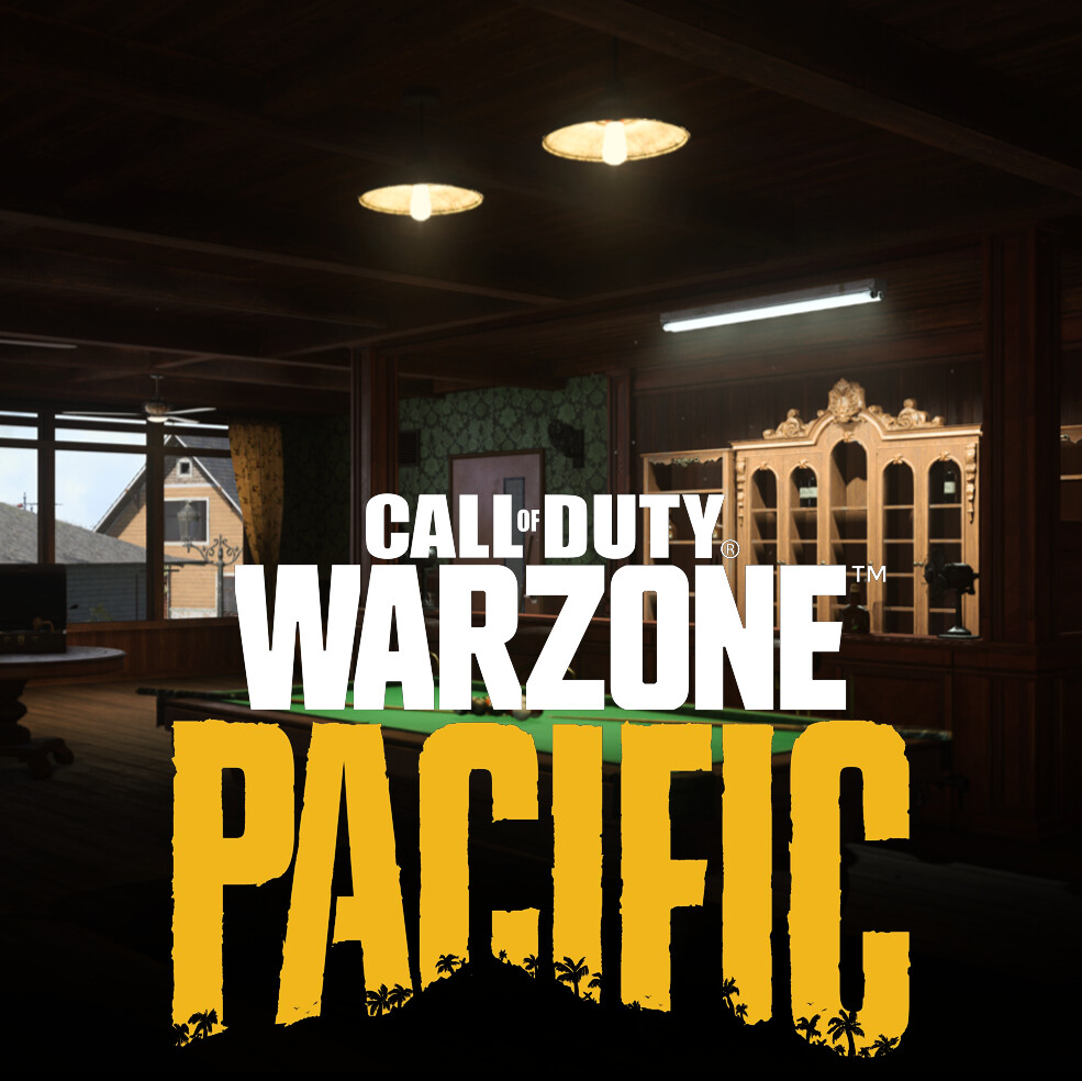 ArtStation - Call of Duty: Warzone - Capital Tropical Motel