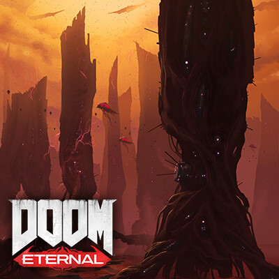 ArtStation - DOOM Eternal: Future Hell Exploration