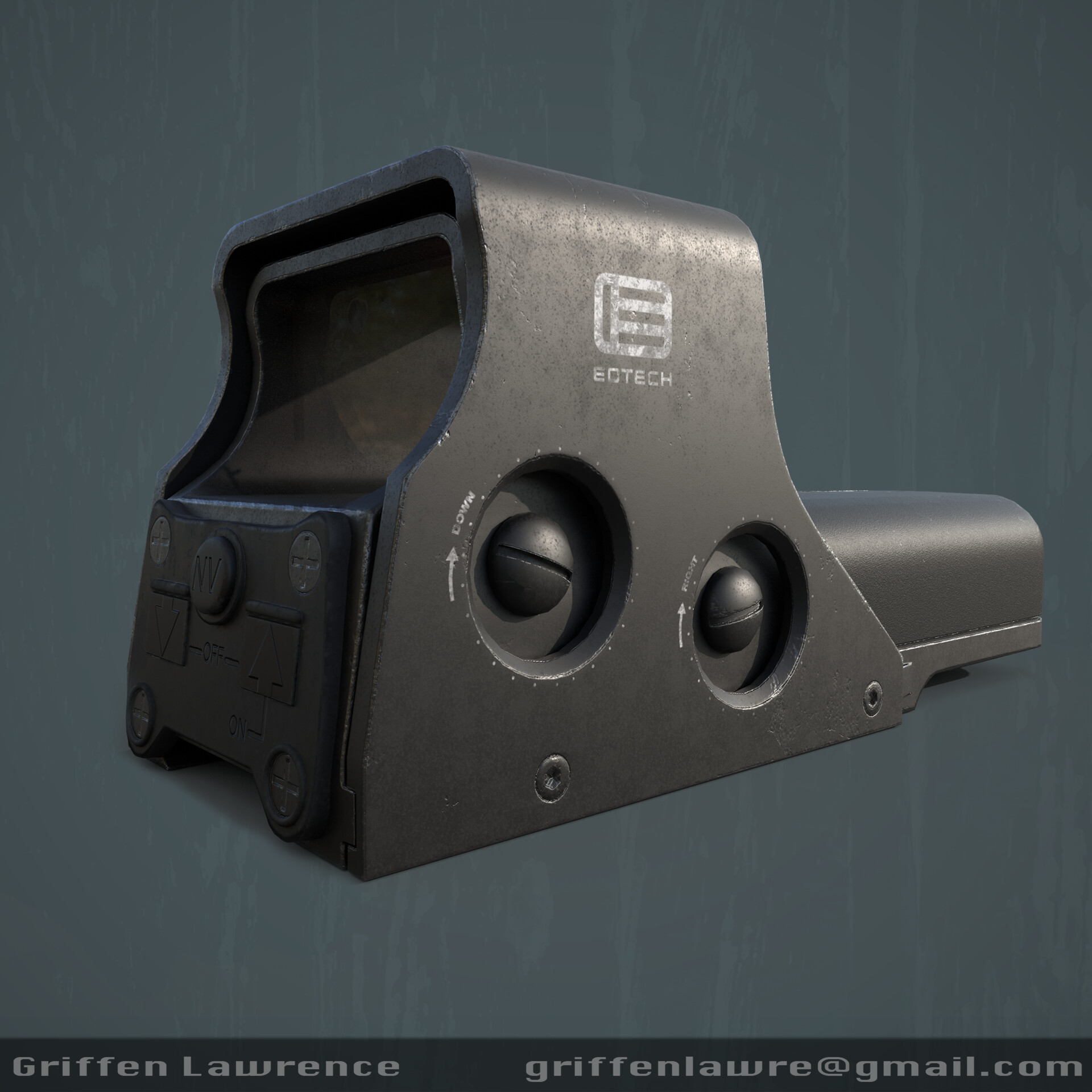 ArtStation - Eotech 512 Holosight Final