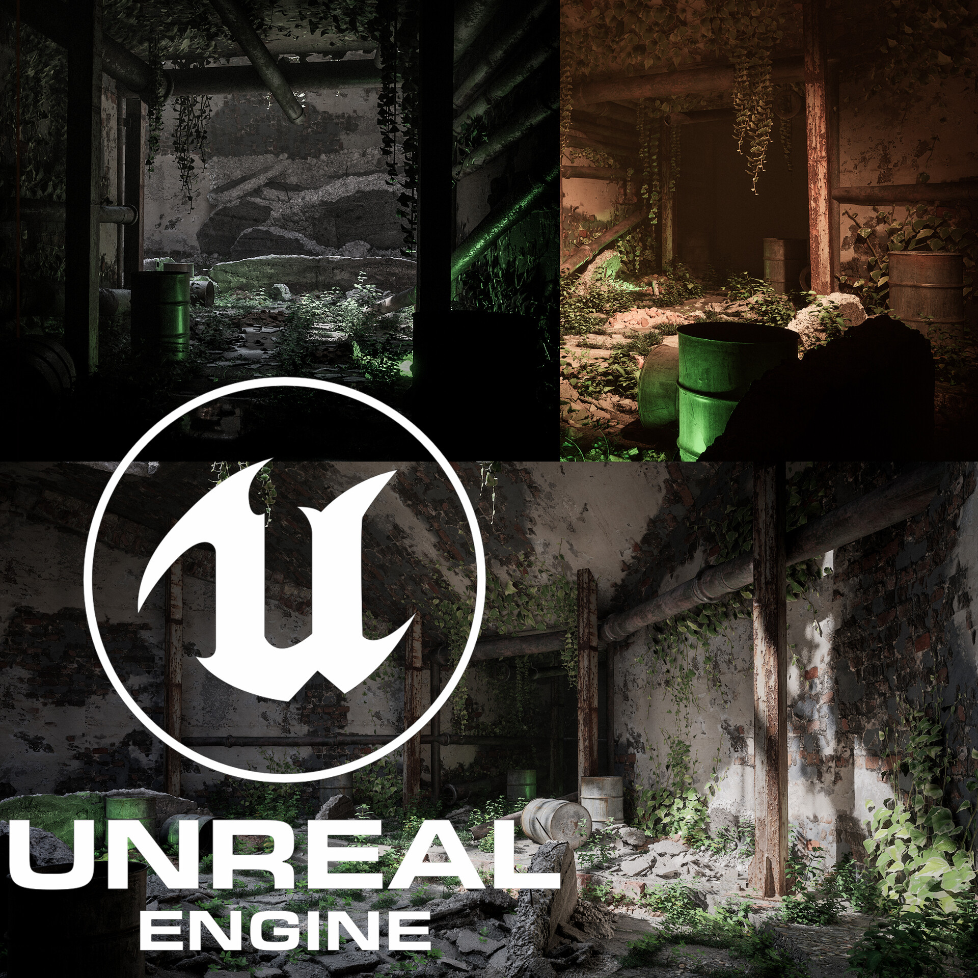 ArtStation - Unreal Engine 5 Apocalypse bunker Real-time Demo(Lumen ...