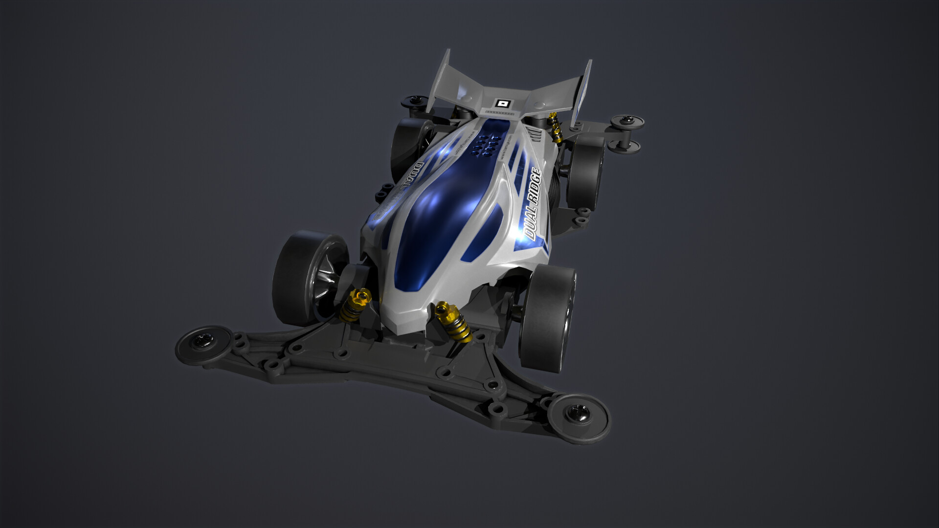 ArtStation - mini4wd_3D_TAMIYA Dual Ridge Jr