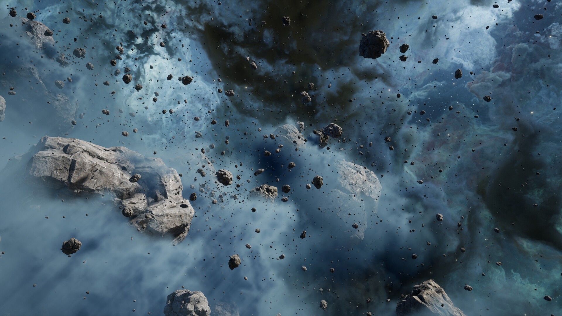 ArtStation - Shattered Asteroid - UE5