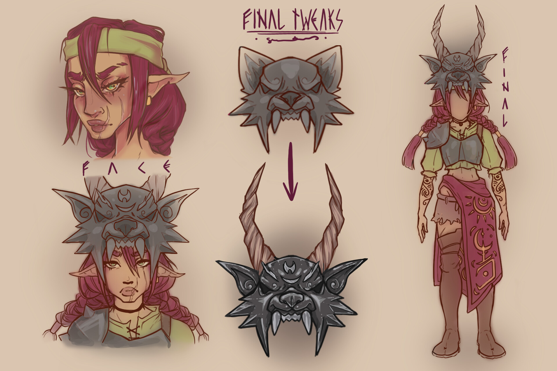 ArtStation - Character Design Process