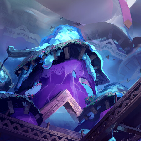 ArtStation - Glow Worm Village