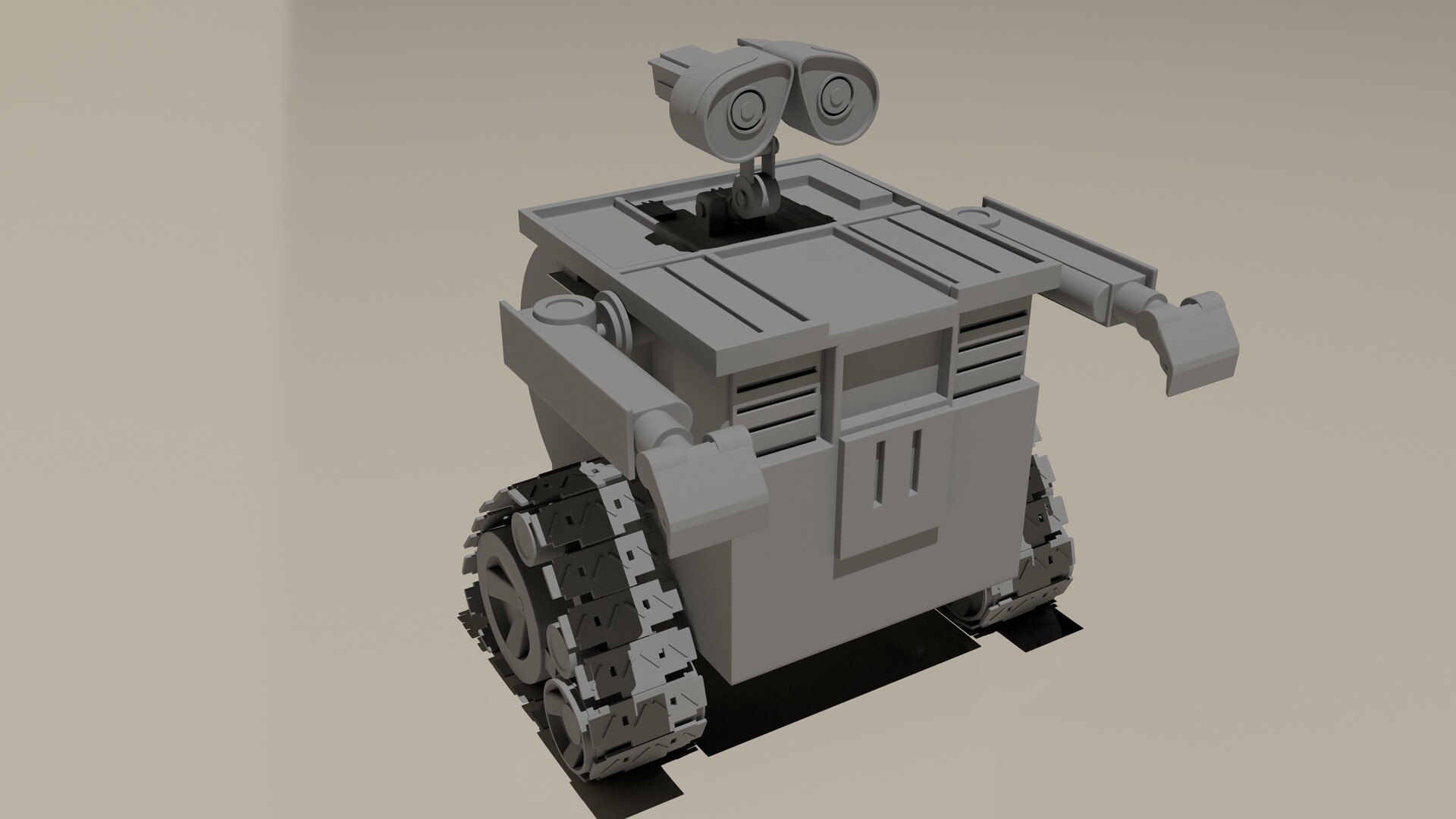 ArtStation - Wall E - 3D Model