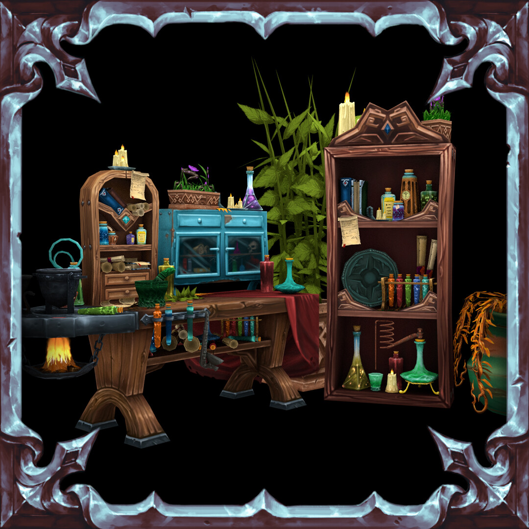 ArtStation - Alchemy Quarter