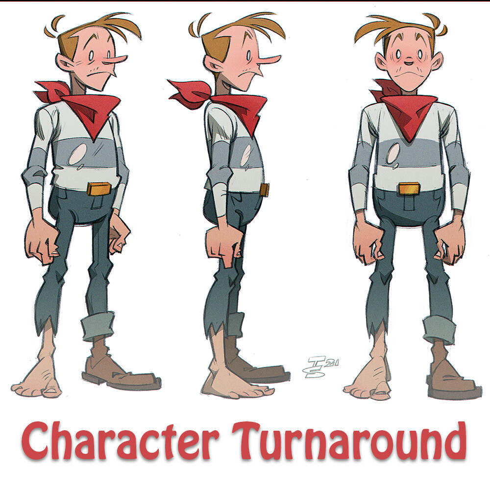 ArtStation - Pete - Character Turnaround