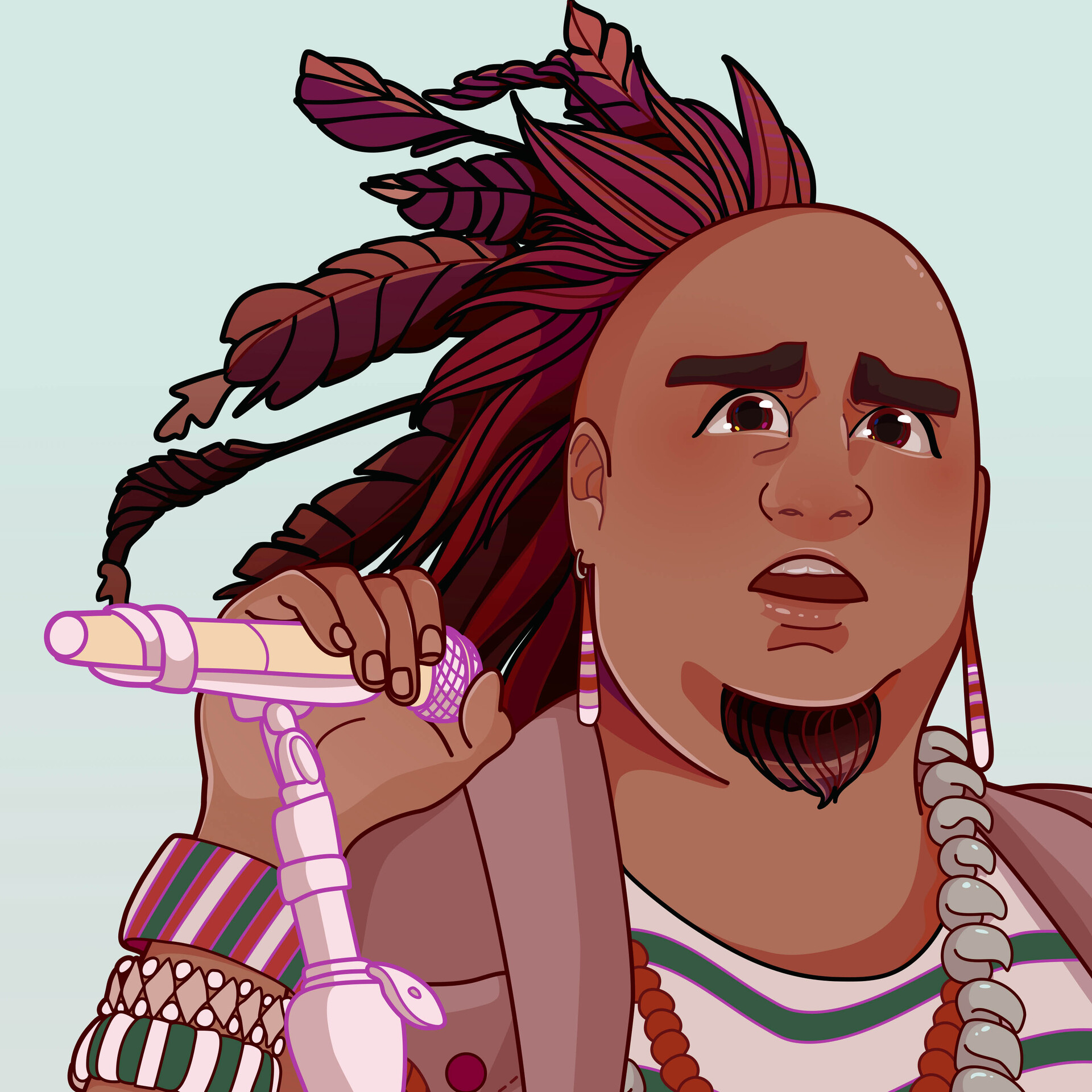 ArtStation - An A to Z of Modern Monsters - N is for Nûñnë'hï