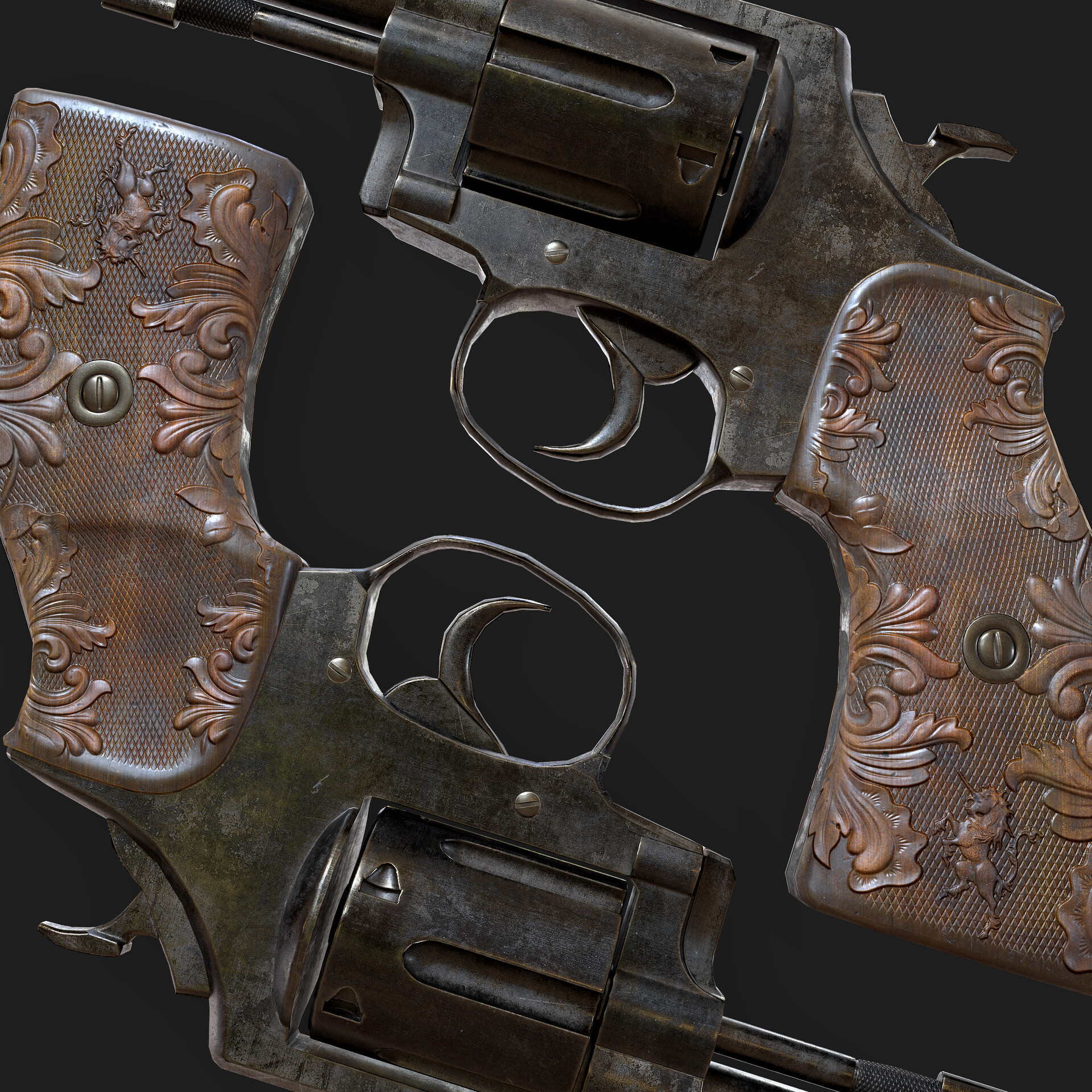 ArtStation - Revolver .38