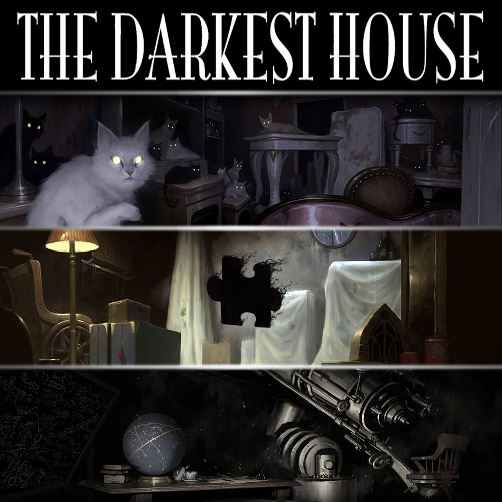 ArtStation - The Darkest House - Rooms