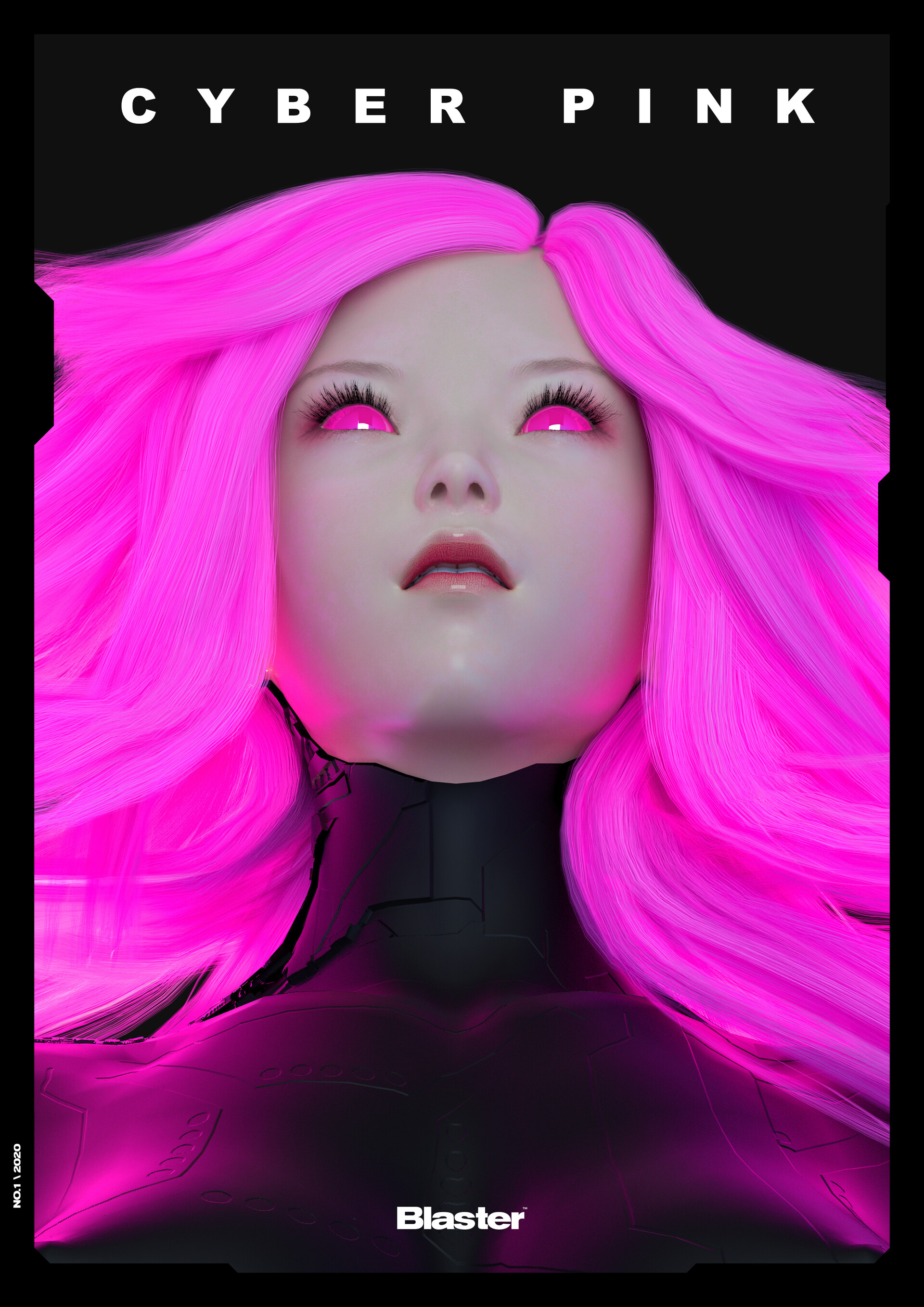 ArtStation - CYBER PINK comics vol.1