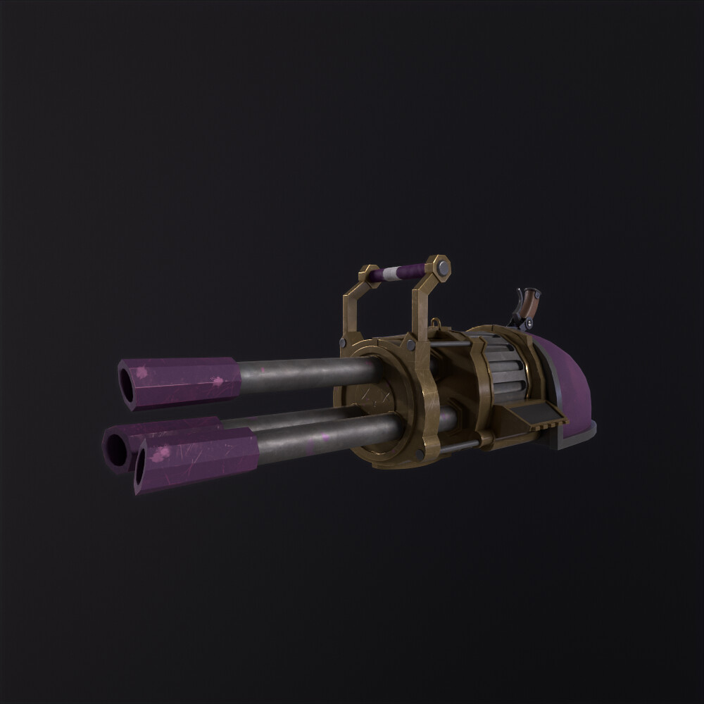 ArtStation - Arcane Jinx Mini Gun Pow-Pow