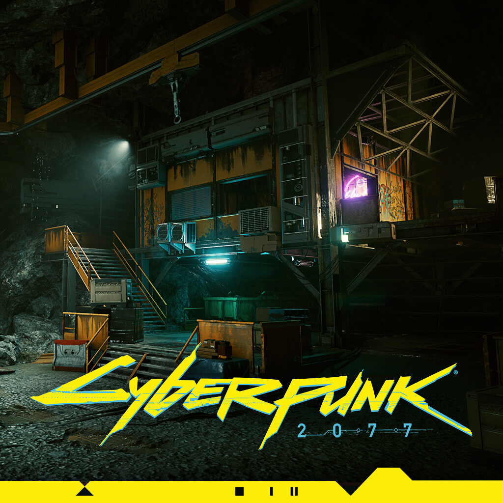 ArtStation - Cyberpunk 2077 - Mining Tunnels