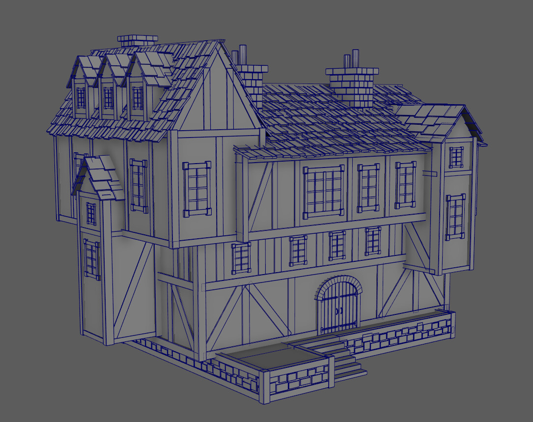 ArtStation - TTRPG Modular City Assets (prototype)