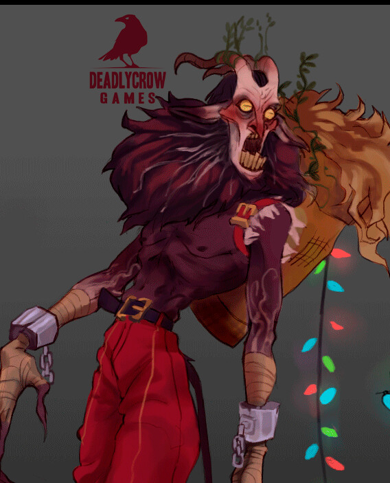 ArtStation - Ayuwoki's concept art for DeadlyCrow Games