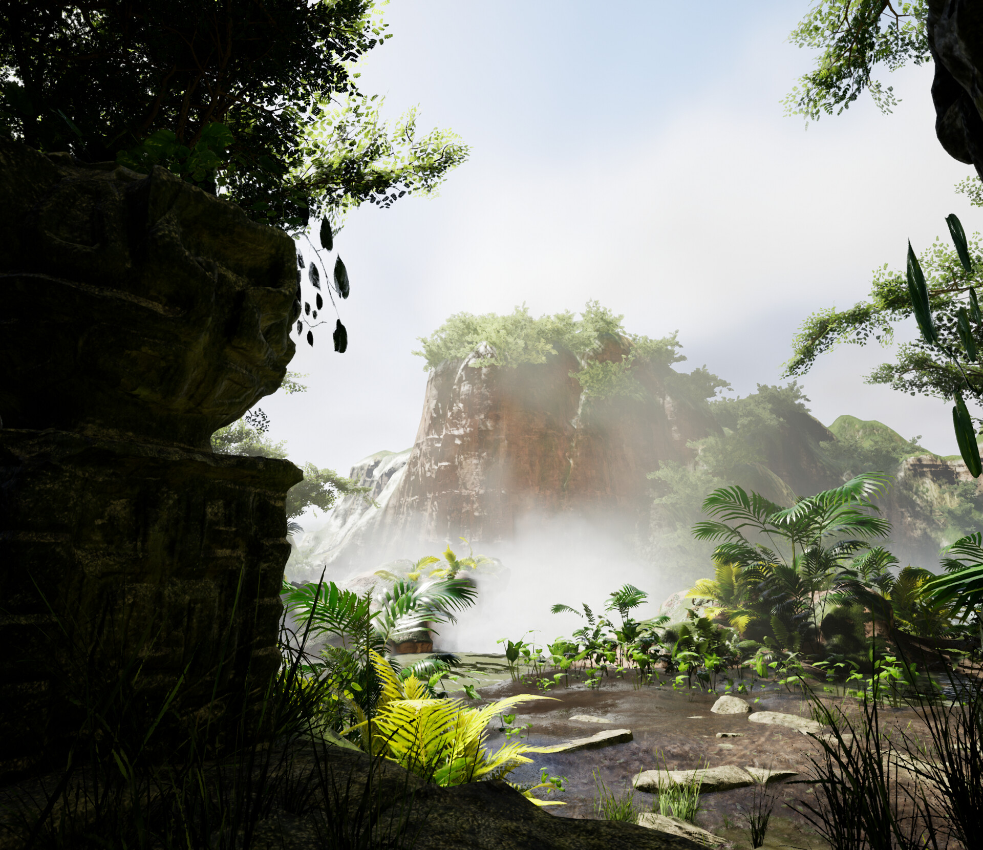 ArtStation - Deep in the Rainforest - 3D Environment