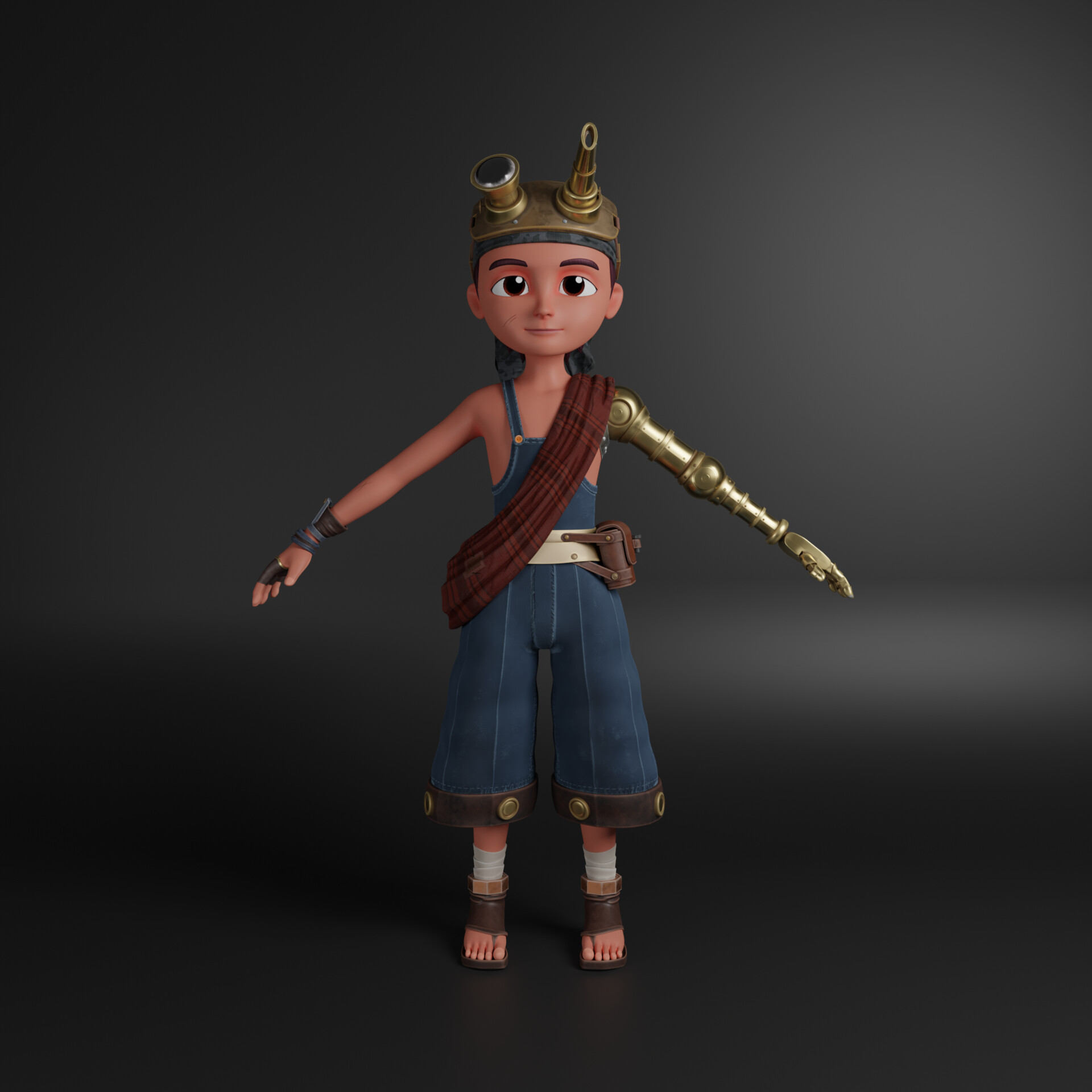 ArtStation - Stylized Boy Character Fanart 3D Modeling & Texturing