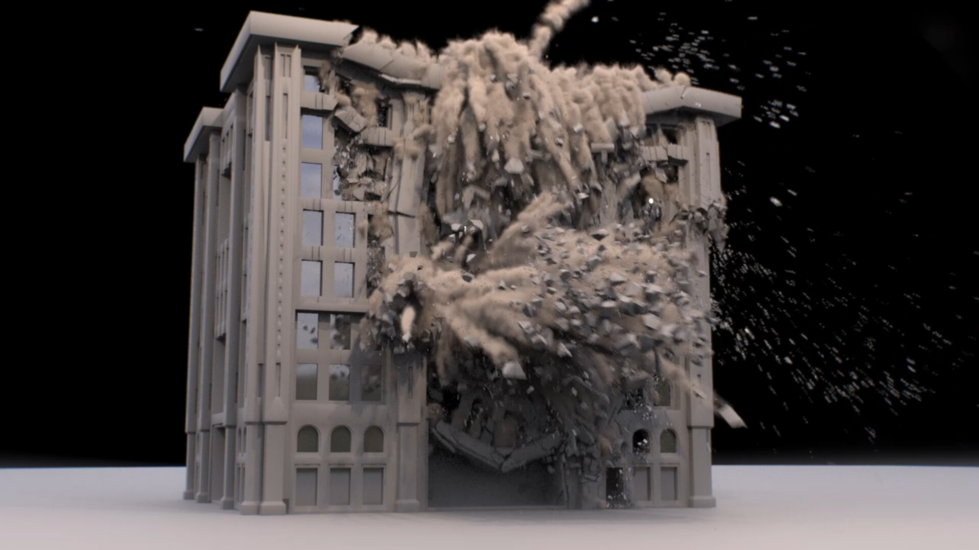 ArtStation - @The Focus FX RBD destruction