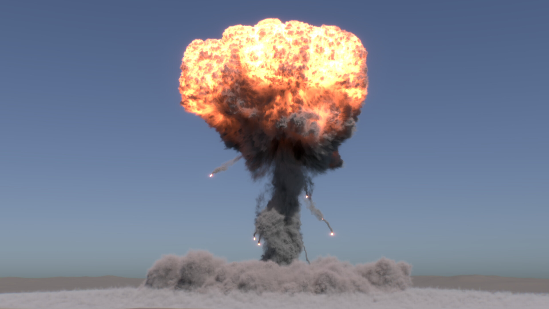 ArtStation - @The Focus FX Pyro Nuclear Explosion