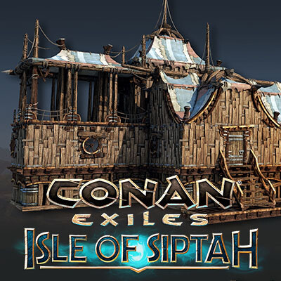 ArtStation - CONAN - Isle of Siptah - "Flotsam" Building Set concept