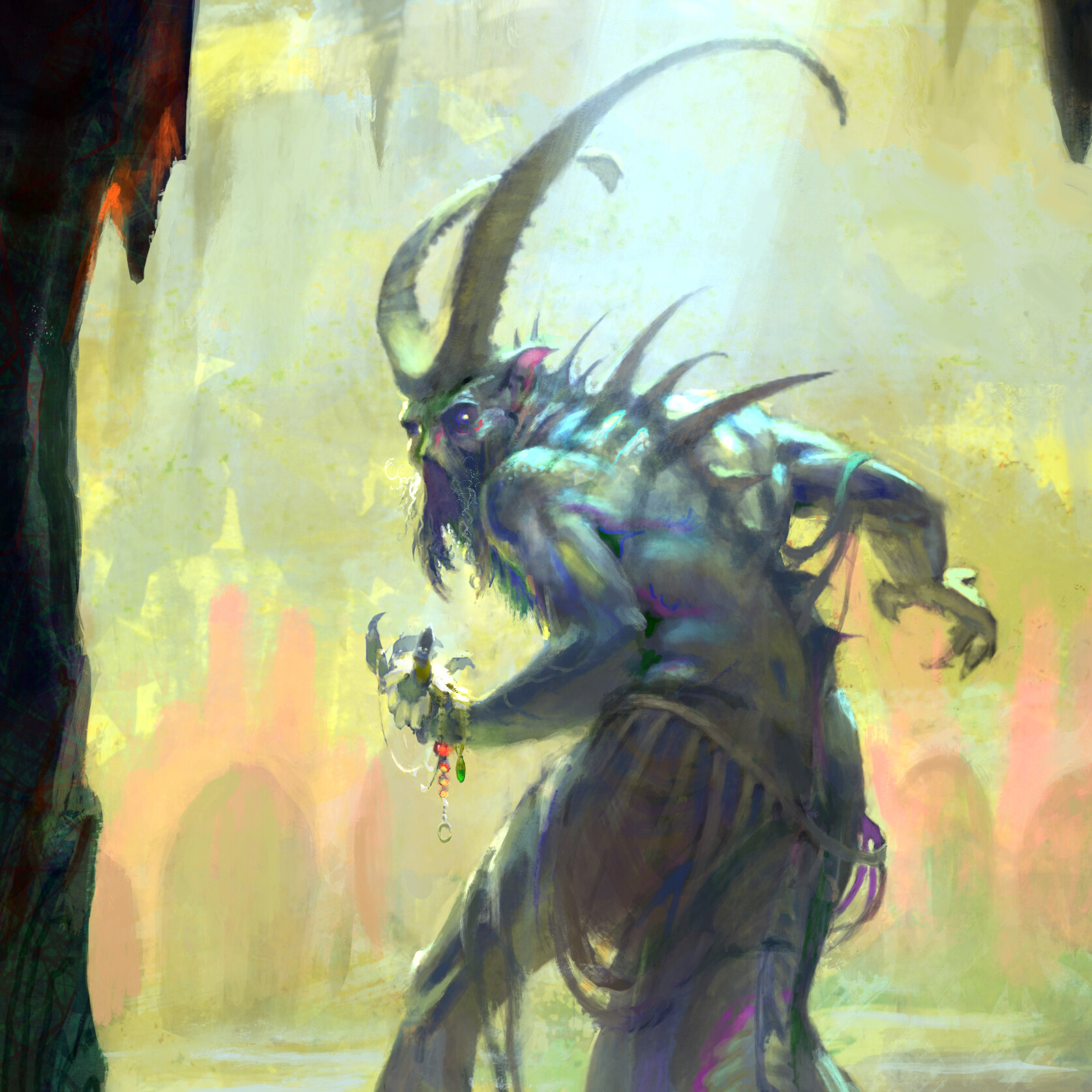 ArtStation - Fáfnir (Becoming the Dragon)