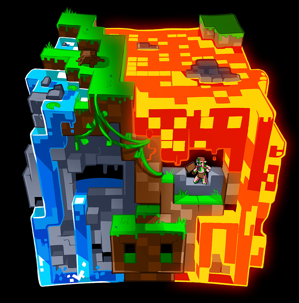 ArtStation - Zisteau the Zombie Pigman Landscape Process