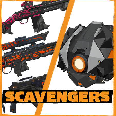 ArtStation - Scavengers // Protector series weapons