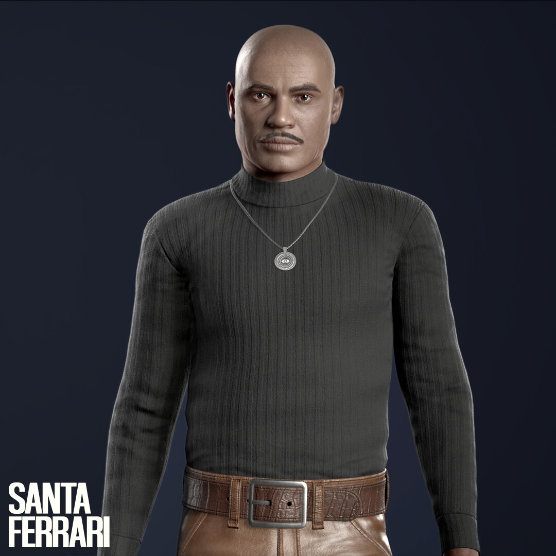 ArtStation - Real-Time Character: Marlon