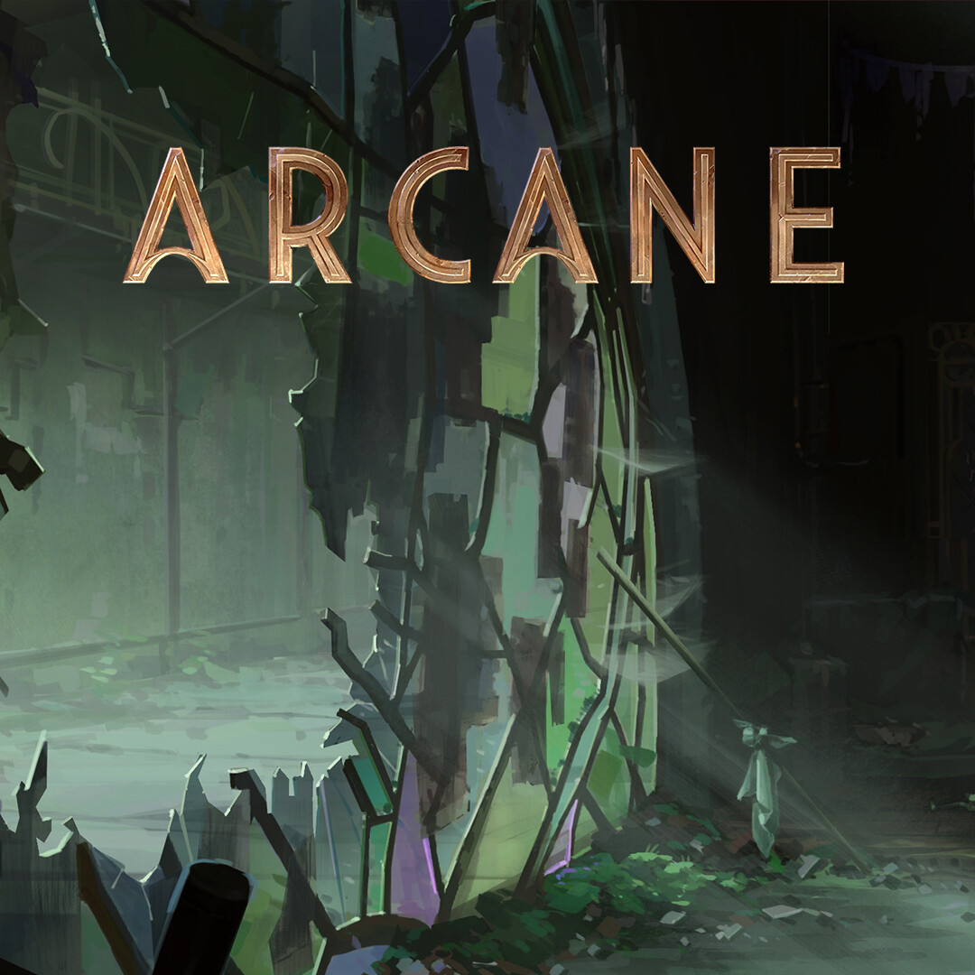 ArtStation - ARCANE - Background paintings