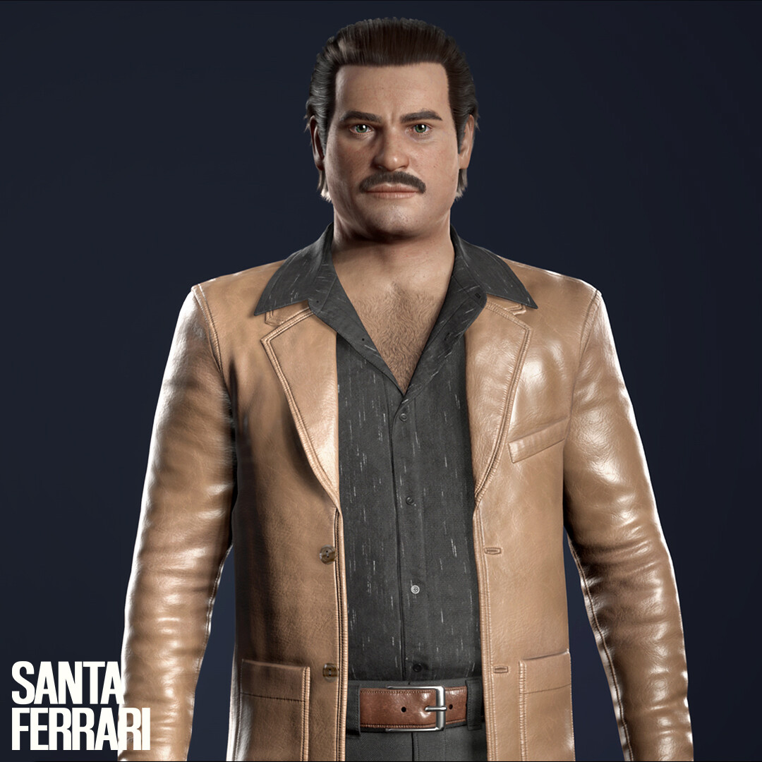 ArtStation - Real-Time Character: Vince