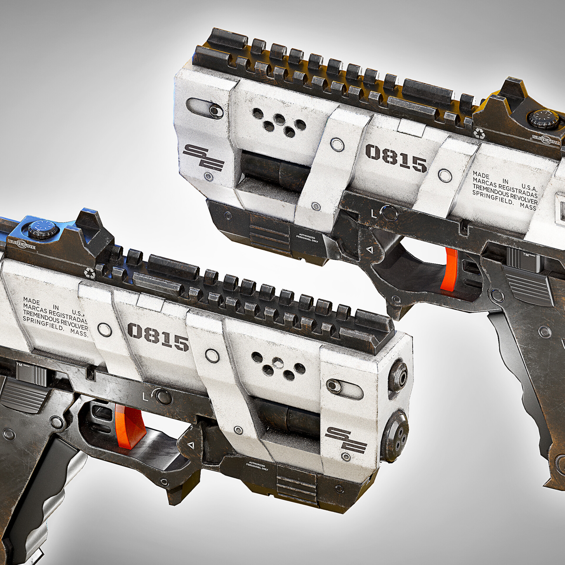 ArtStation - Meta Pulse Pistol
