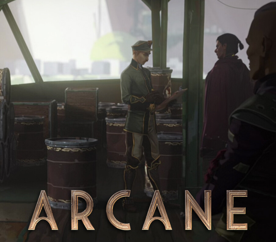 ArtStation - Arcane - League of Legends | Dock | 3D environment