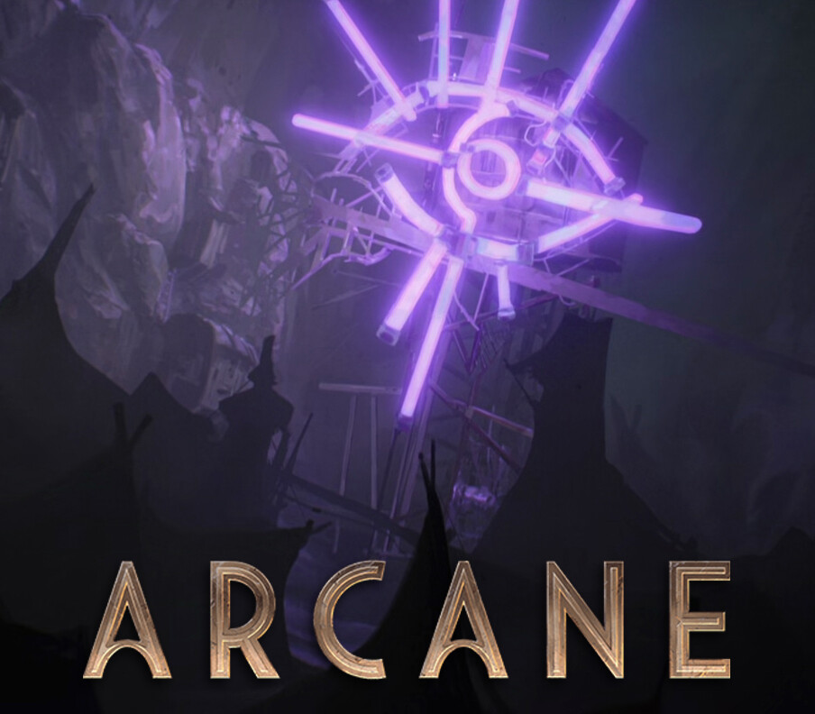 ArtStation - Arcane - league of legends | water tower | 3D environment