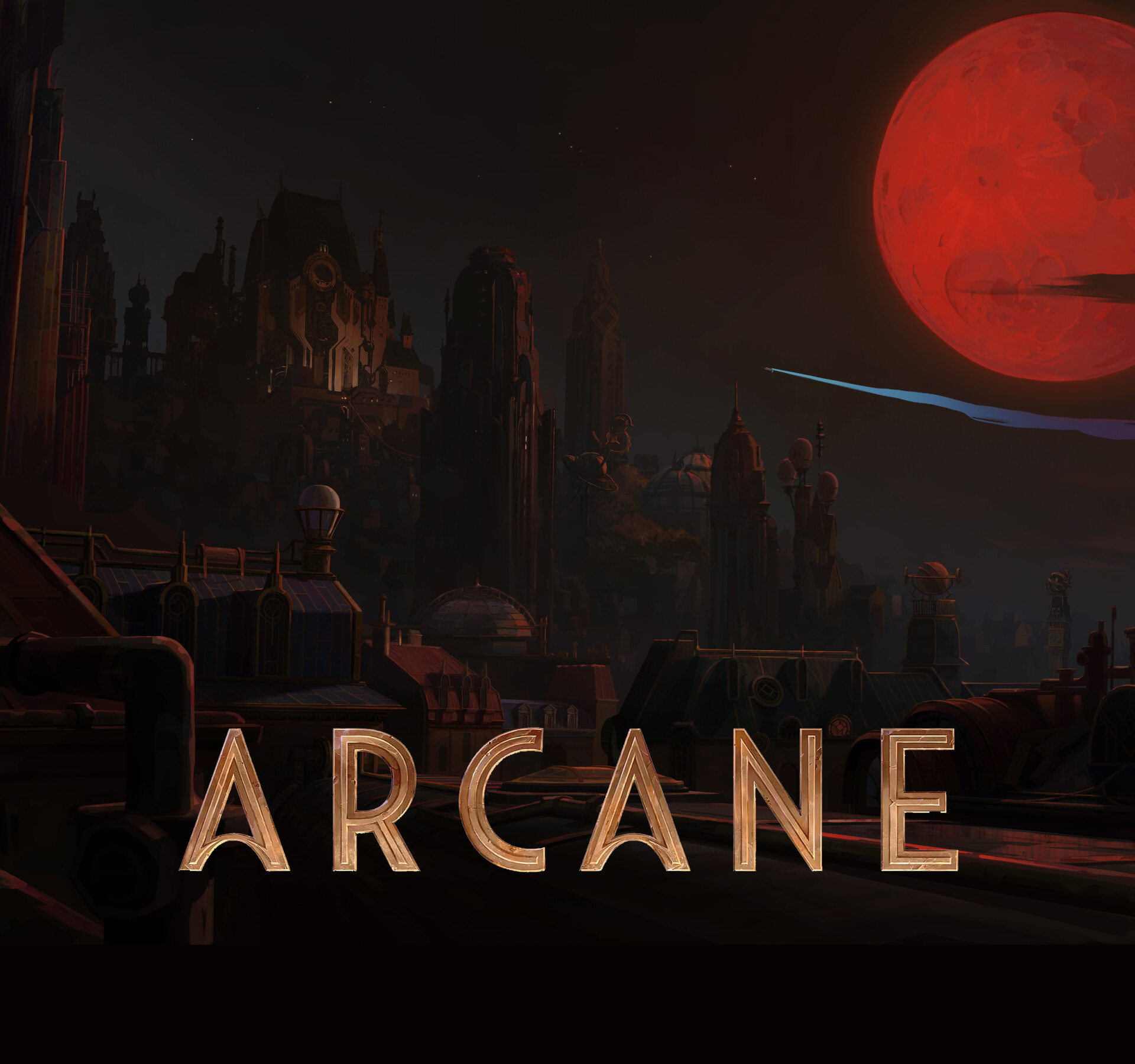 ArtStation - ARCANE Rocket Scene