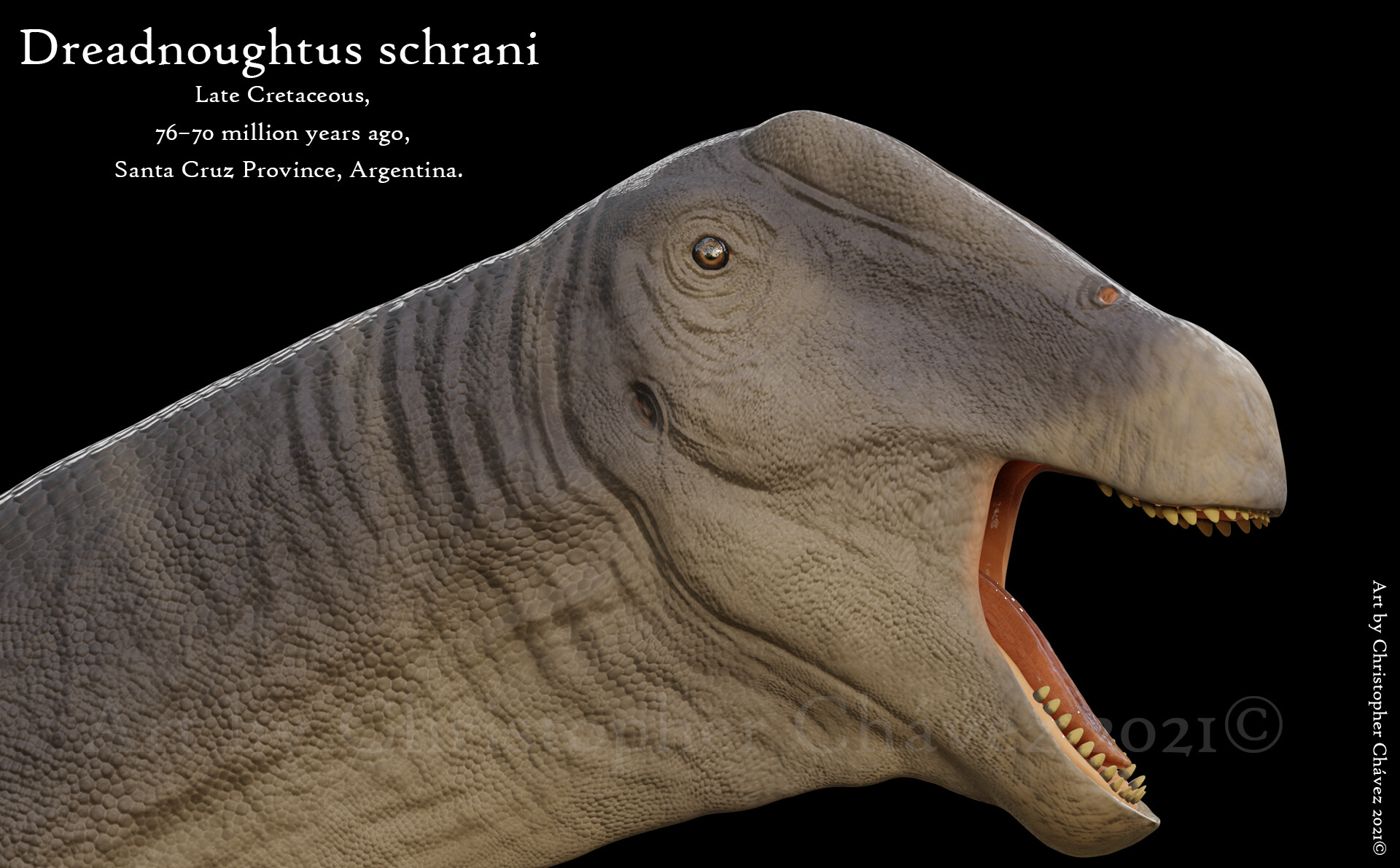 ArtStation - Dreadnoughtus schrani