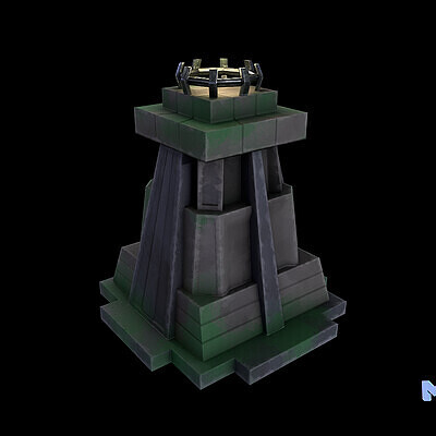 ArtStation - Ancient Environment Props | Mini Bots Arena