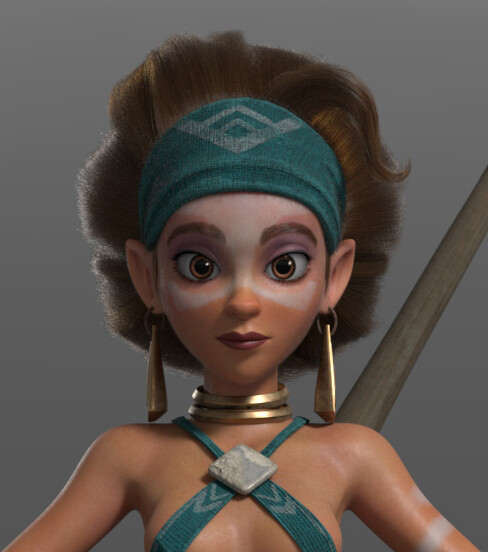 ArtStation - Amazon Girl