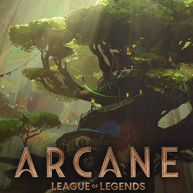 ArtStation - ARCANE - Ekko's Hideout | 3D ENVIRONMENT