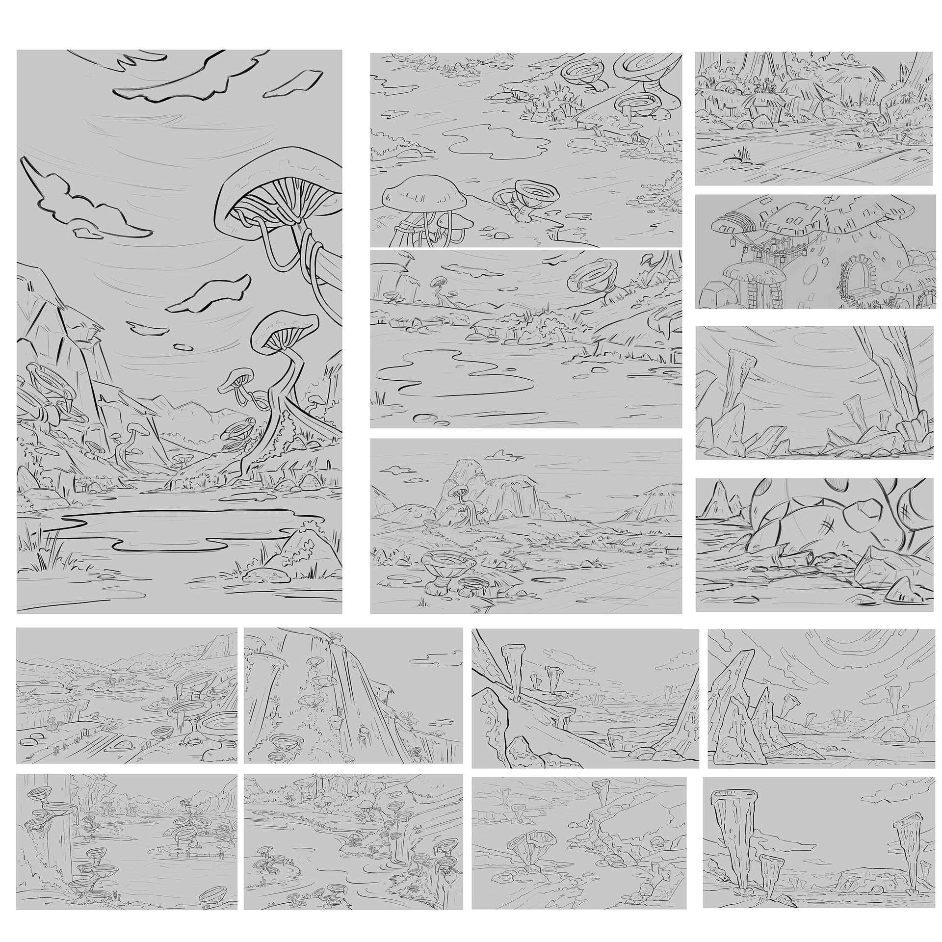 ArtStation - Layouts