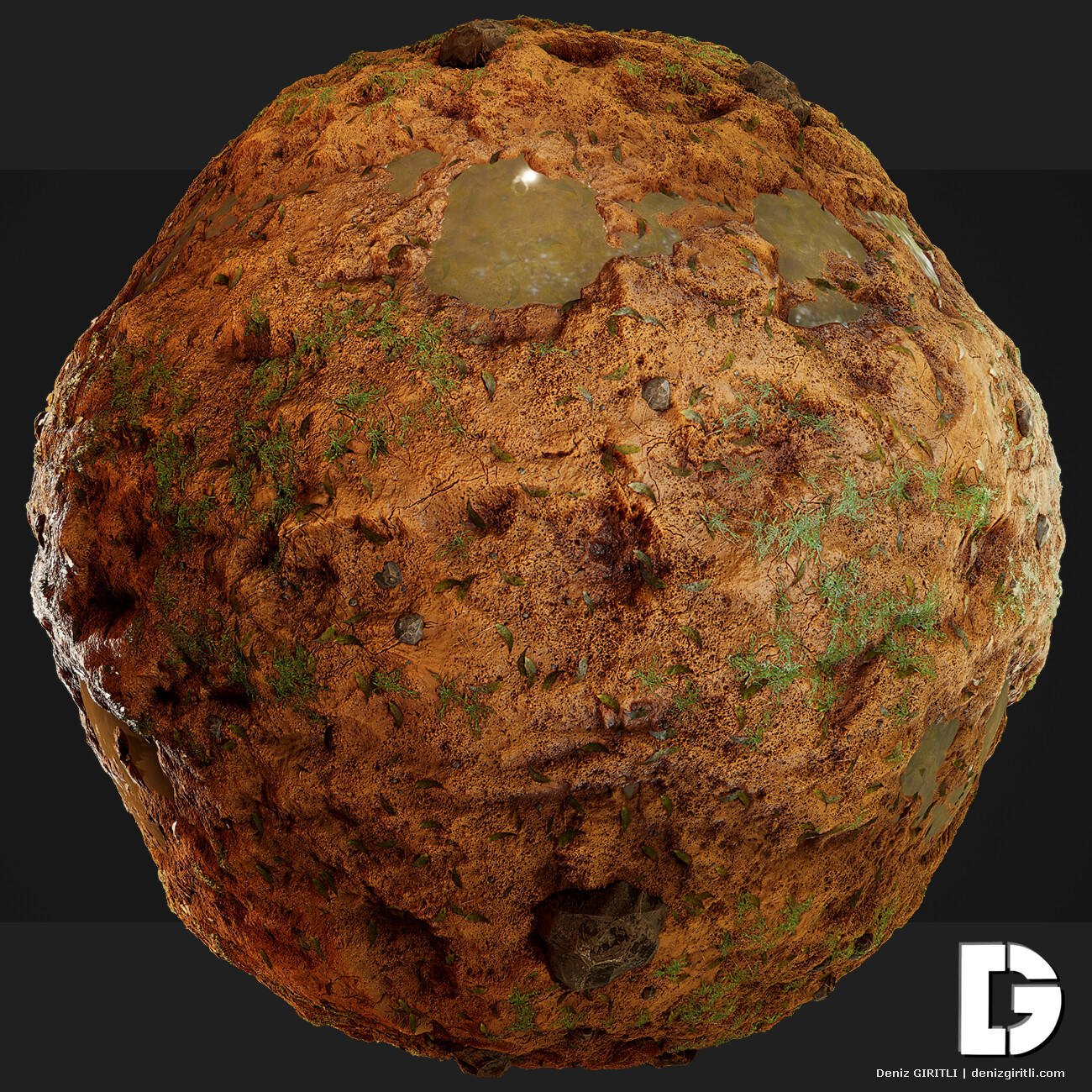 ArtStation - Mud Material - Substance Designer