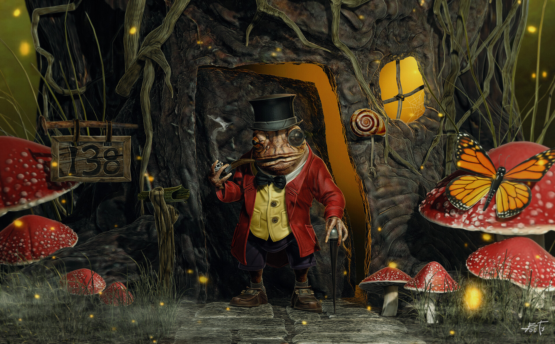 ArtStation - The Wind in the Willows - Mr. Toad