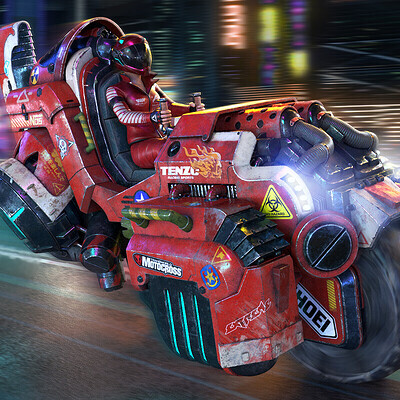 ArtStation - RED Racer