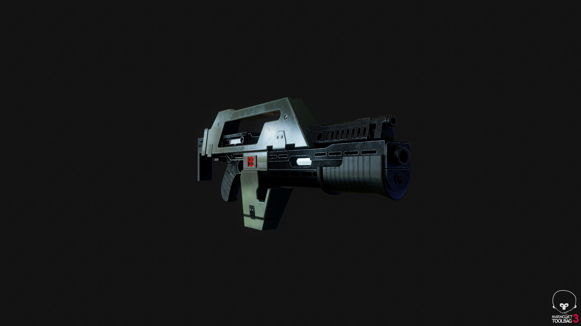 ArtStation - ARMAT M41A PULSE RIFLE