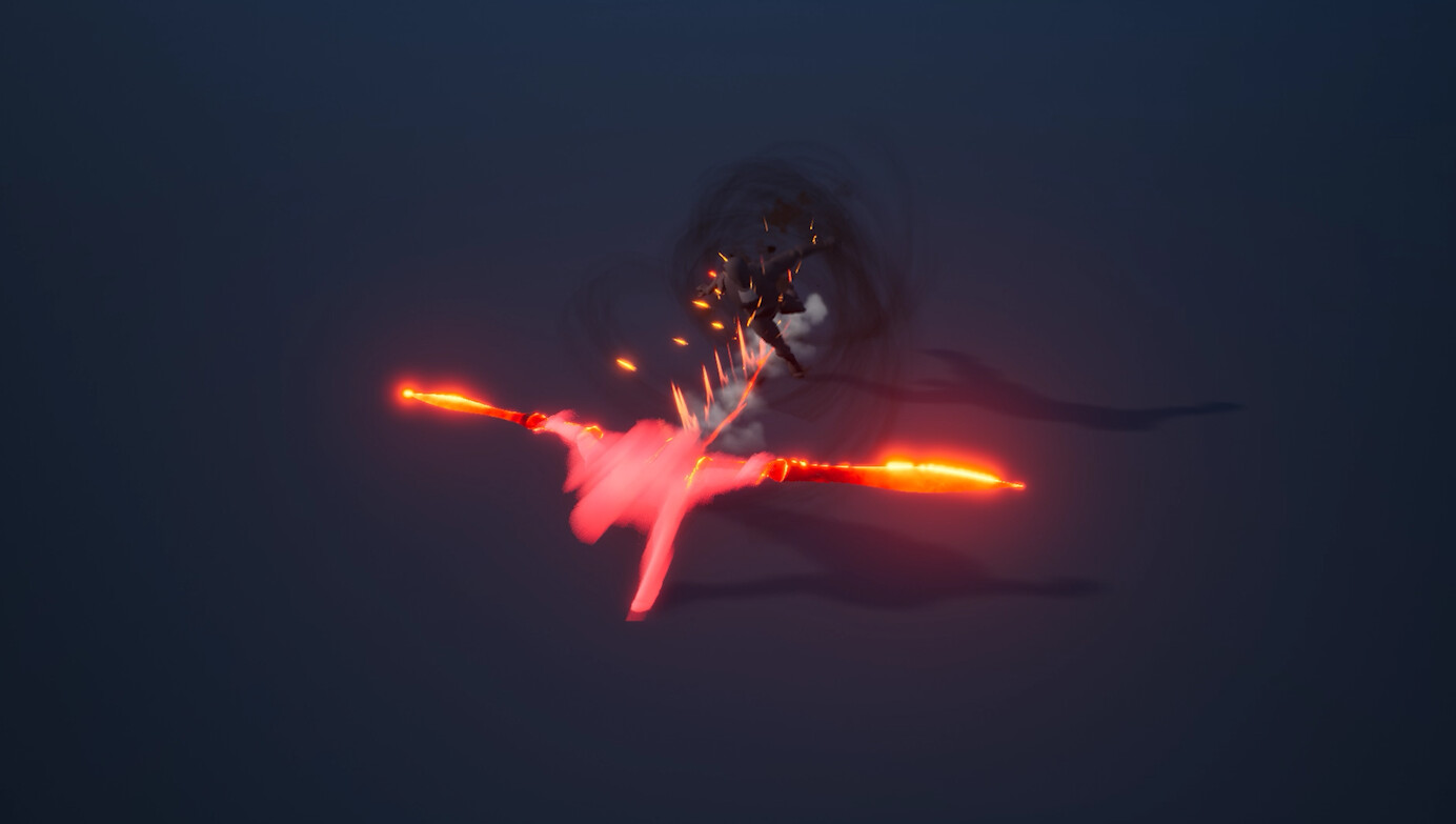 ArtStation - Slash attack combo UE4