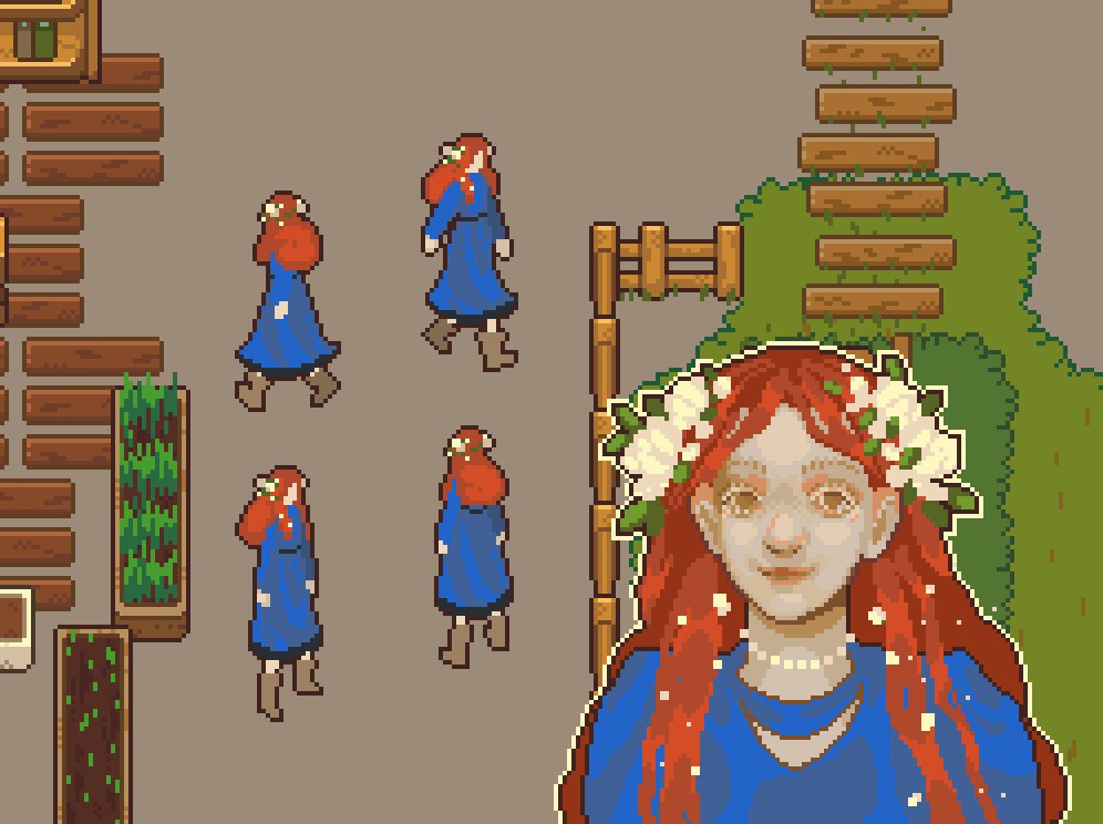 ArtStation - Freya character sprites