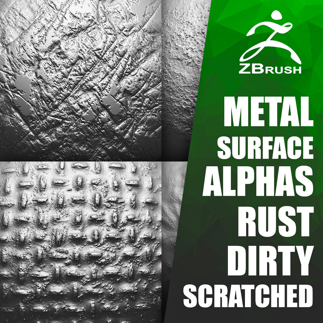 Alphas for Zbrush store (cloth, fabric, leather, metal)