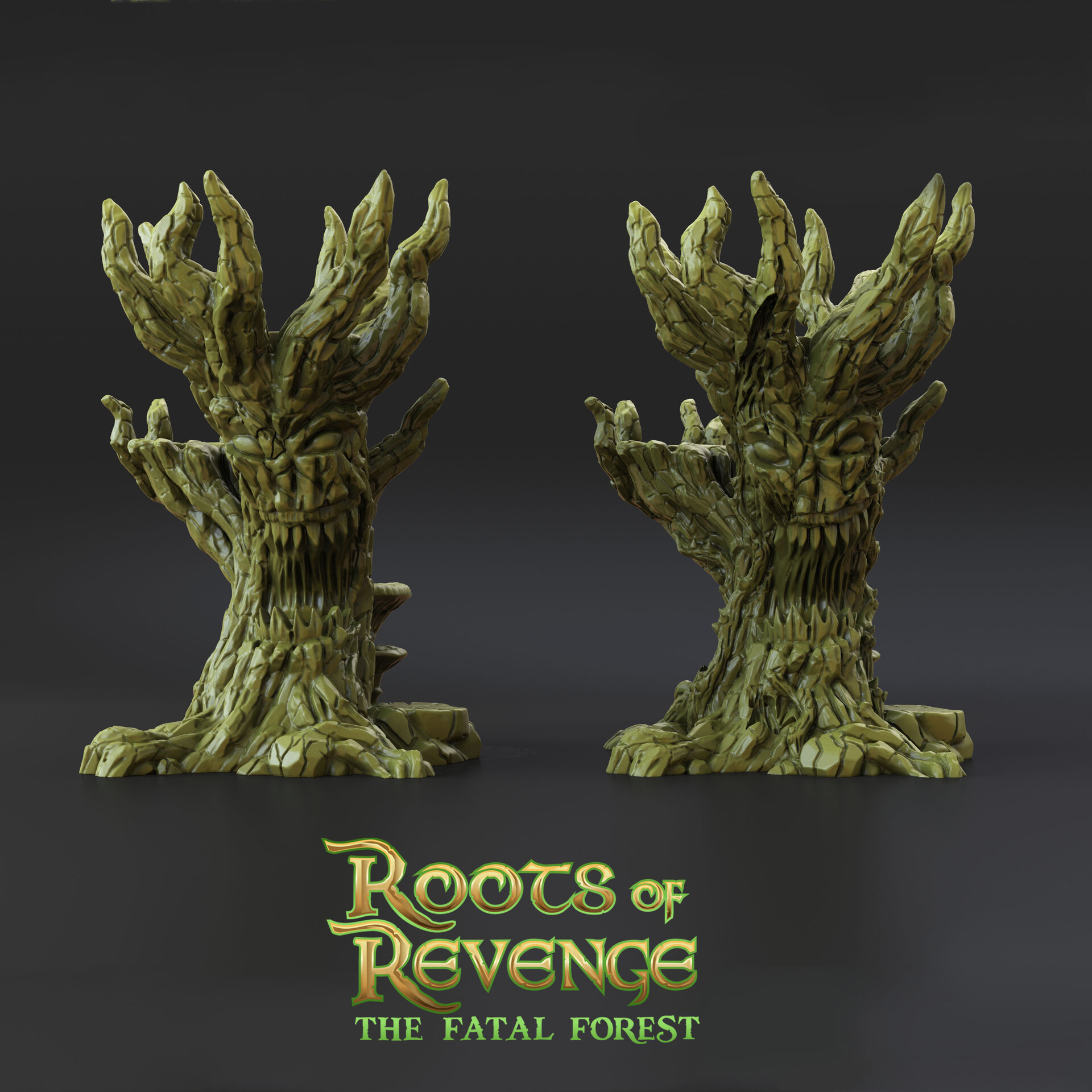 ArtStation - Fatal Forest- Devouring Trees