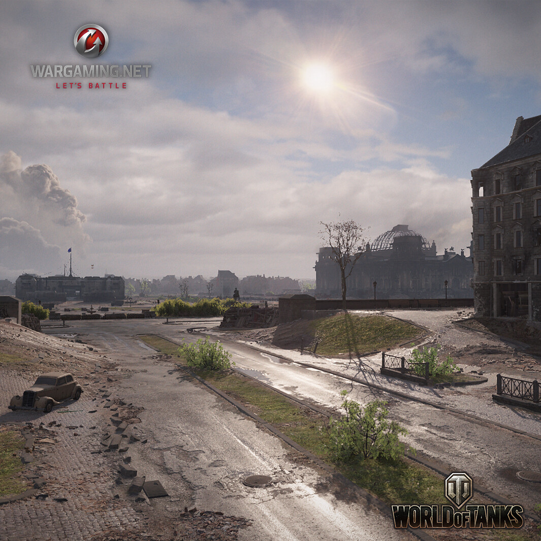 ArtStation - Reworked BERLIN Map for World of Tanks PC