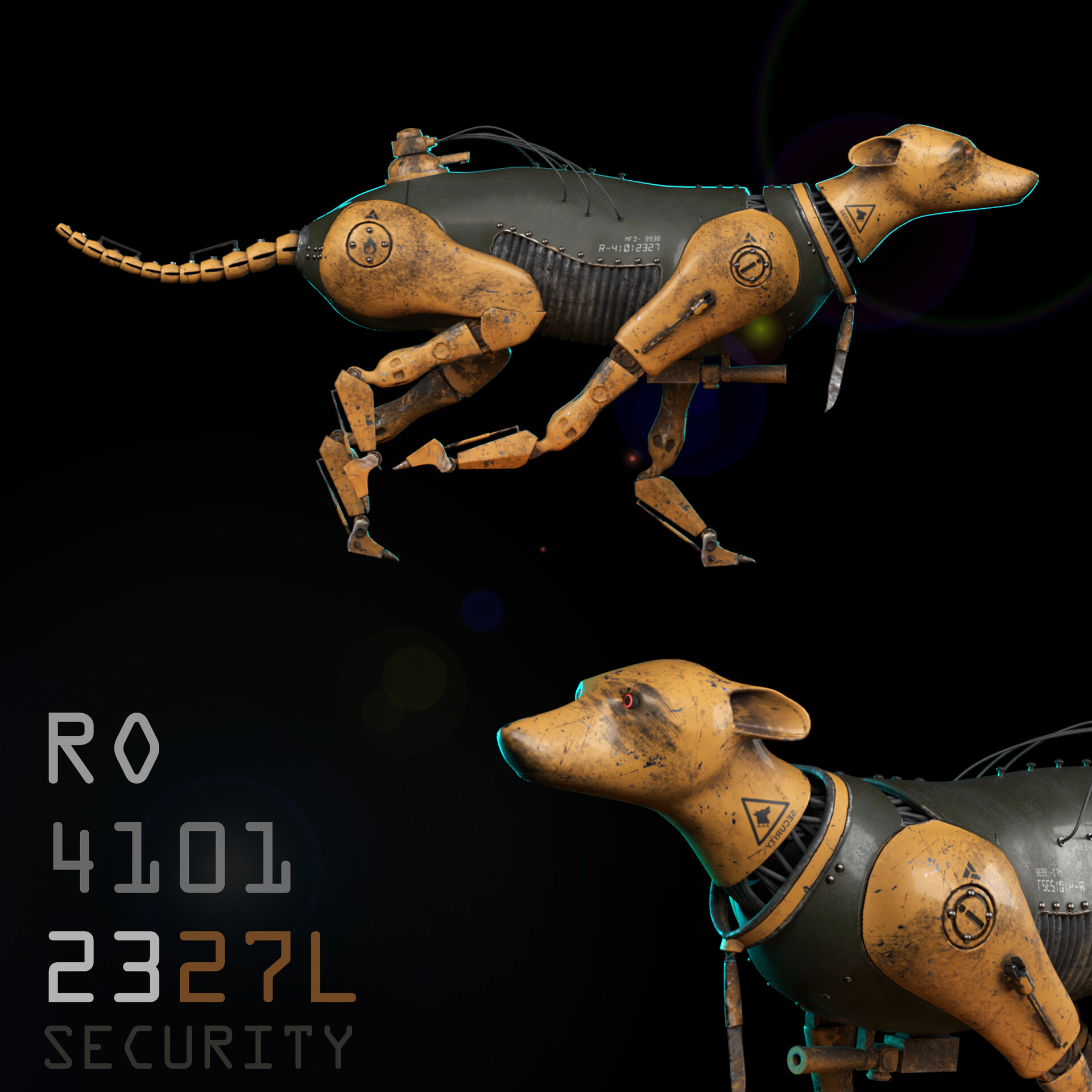 ArtStation - Cyborg Dog